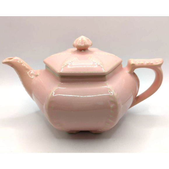 Hall | Kitchen | Vintage 94s Hall Pink Starfish Teapot Feather ...
